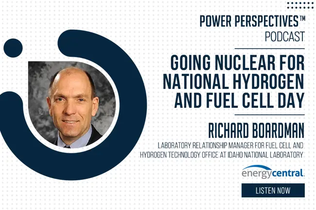 Energy Central released a new podcast on hydrogen with R. Boardman (INL ...